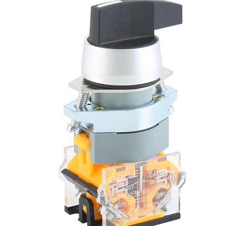 LA115-B9-11CX Latching Selector Push Button Switch With Long Handle ...