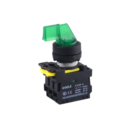 LA115-A1-11CXD Interruptor de botón selector mantenido de 2 posiciones ...